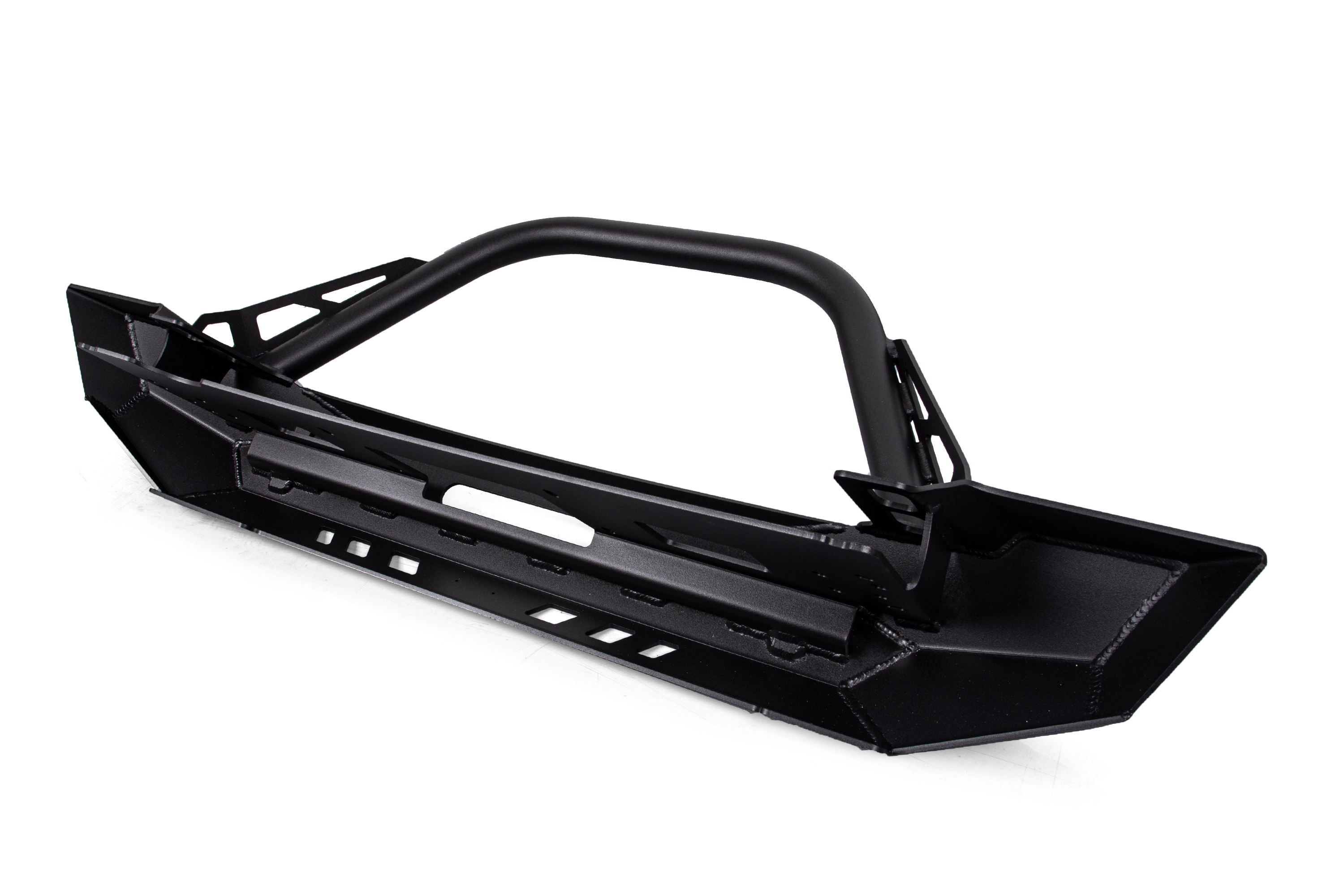 Pyro Mid-Width Front Bumper with Flat Top Stinger | Jeep Wrangler CJ/Y ...