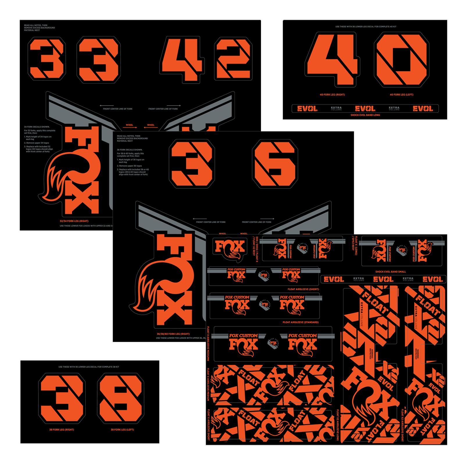 Decal Kits – RideFOX