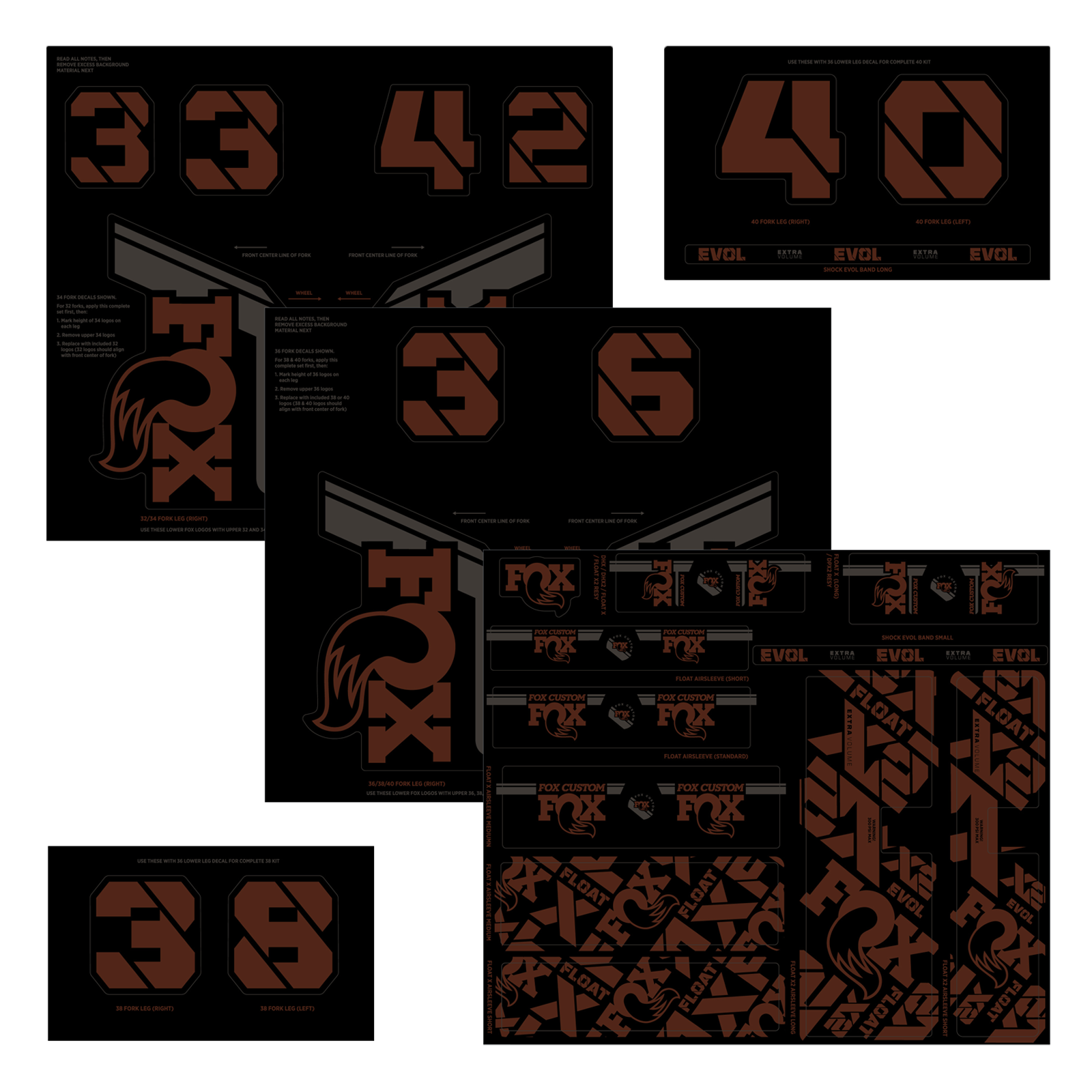 Decal Kits – RideFOX