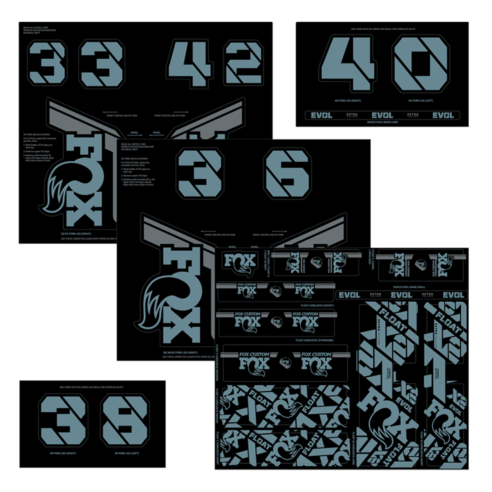 Decal Kits – RideFOX