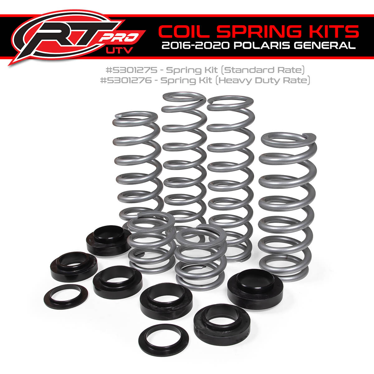 Dual Rate Springs Kit | Polaris General 2-Seat – Zone Offroad