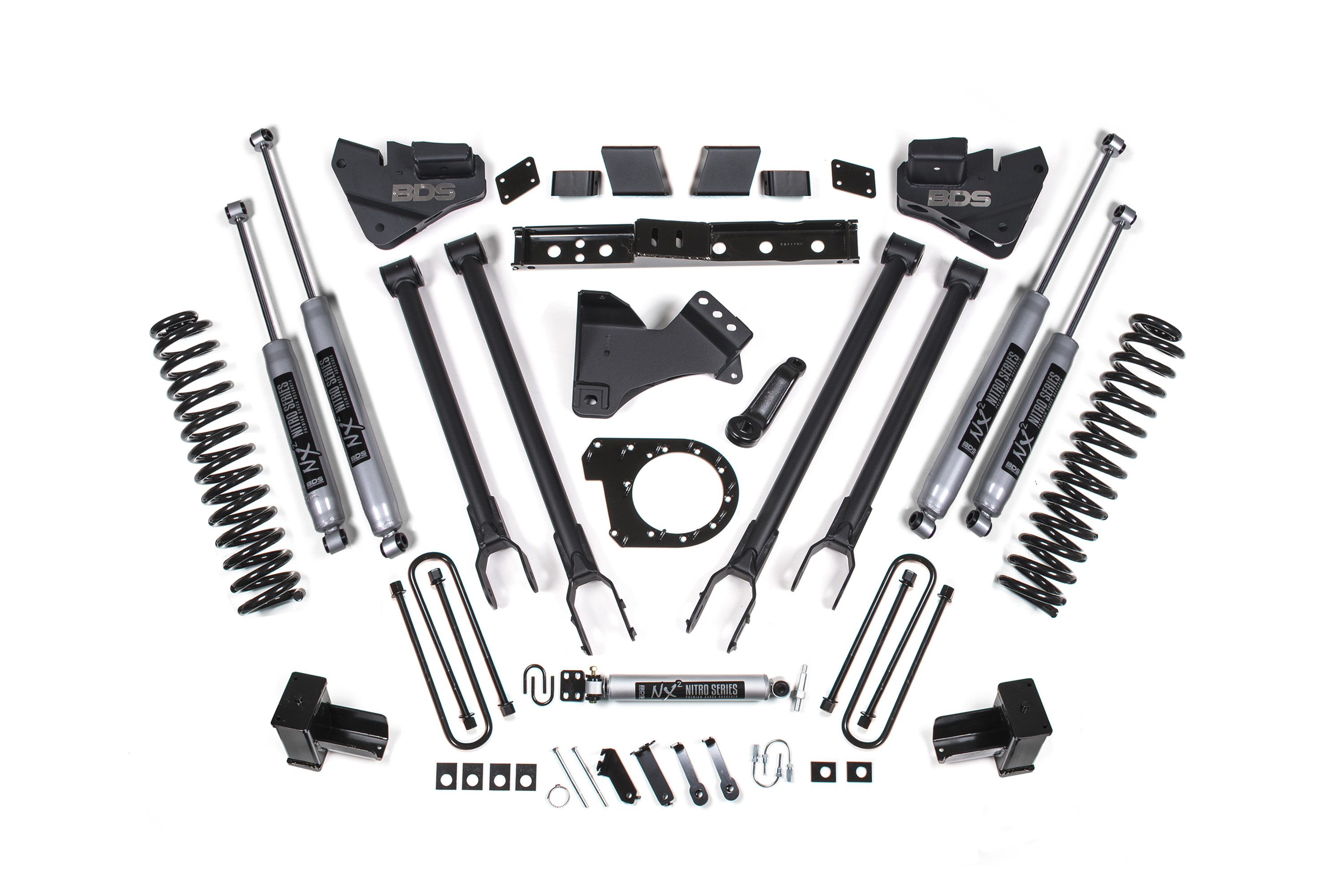 6 Inch Lift Kit | 4-Link Conversion | Ford F250/F350 Super Duty (17-19 ...