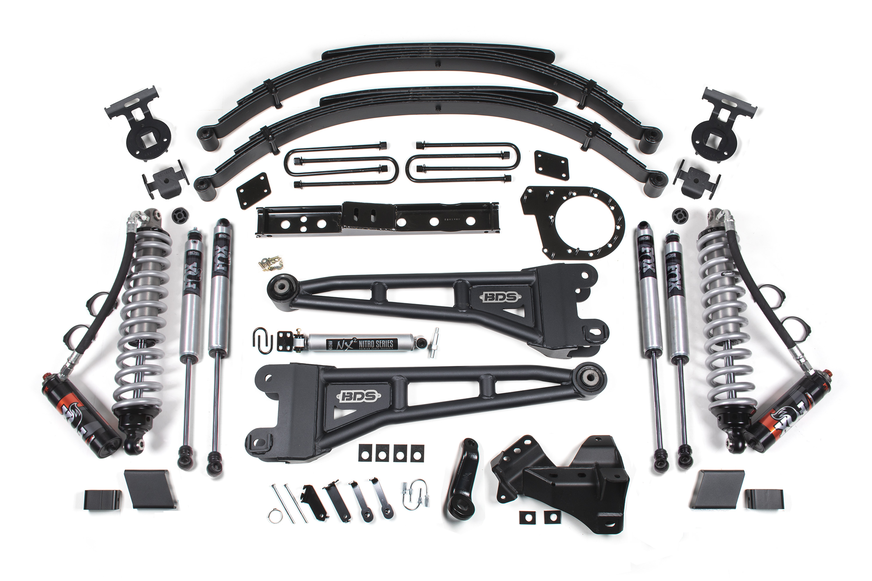 7 Inch Lift Kit w/ Radius Arm | FOX 2.5 Performance Elite Coil-Over Co ...