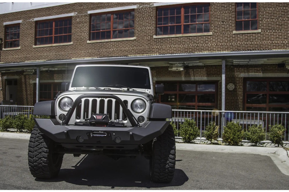 Pyro Full-Width Front Bumper | Jeep Wrangler JK – JKS Manufacturing