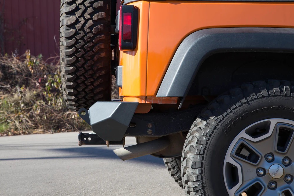 Pyro Mid-Width Rear Bumper | Jeep Wrangler JK – CrawlTek Revolution