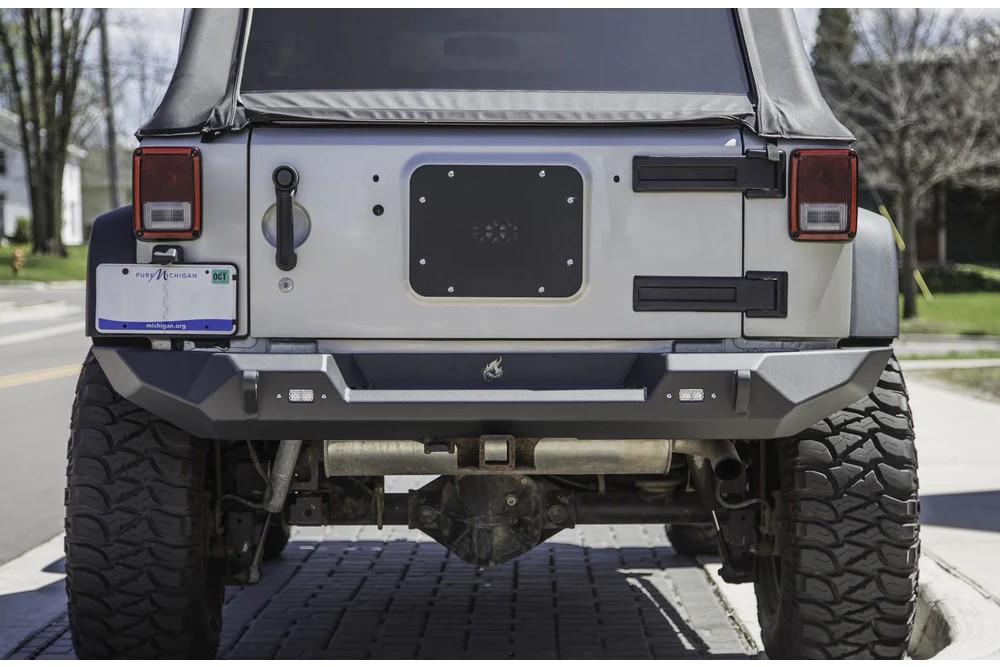 Pyro Full-Width Rear Bumper | Jeep Wrangler JK – JKS Manufacturing