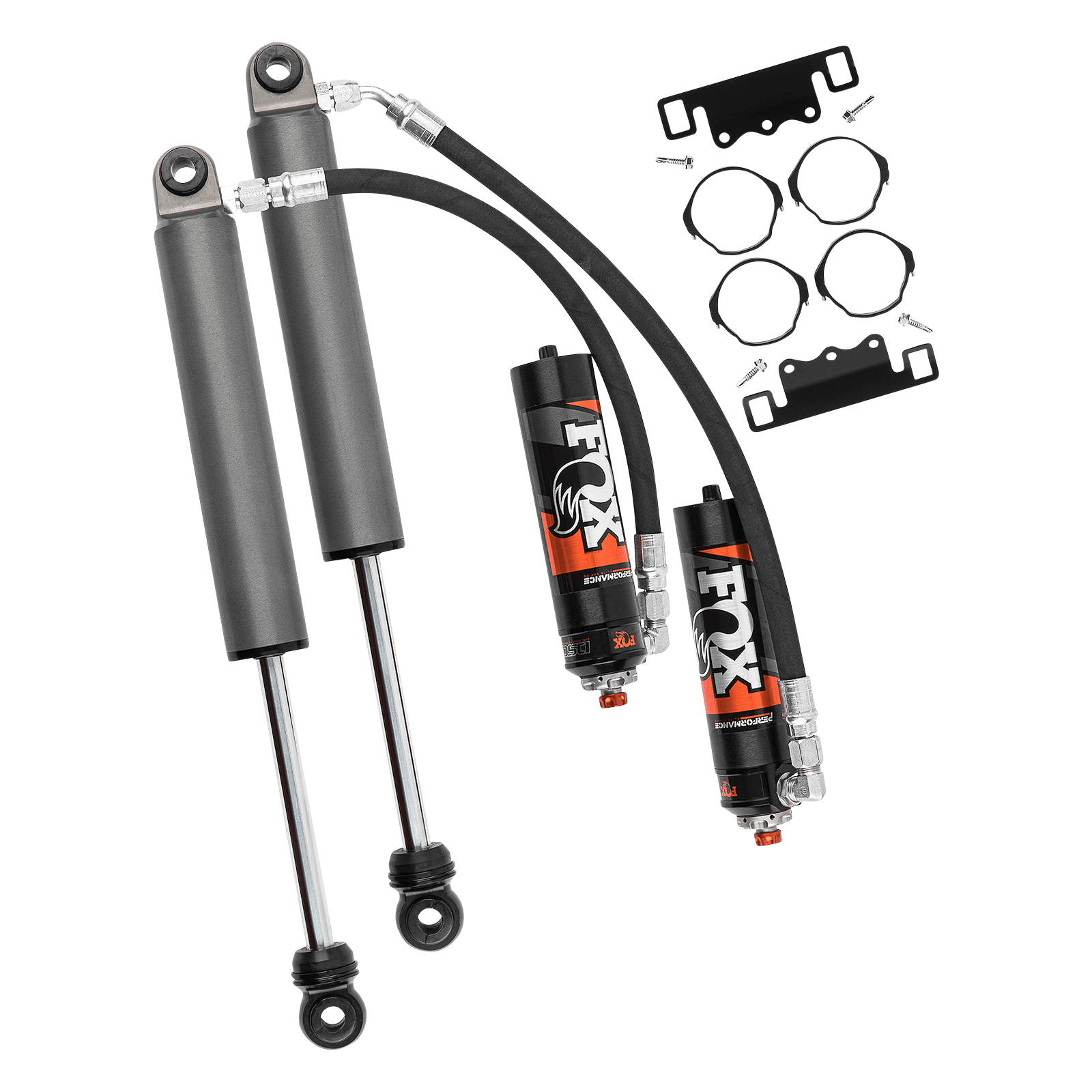 FOX 2.5 Rear Shocks w/ DSC Reservoir Adjuster | 0-1.5 Inch Lift ...