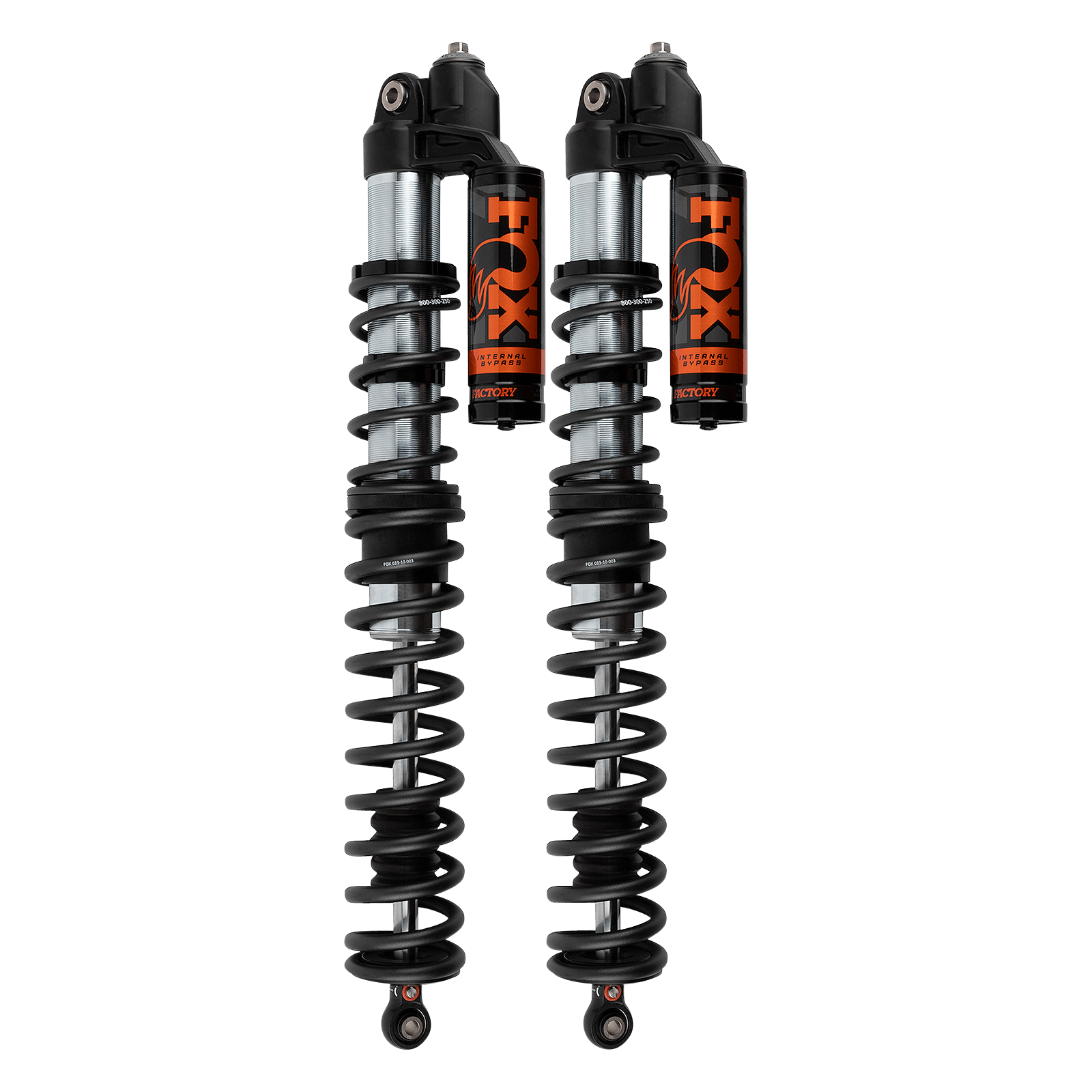FACTORY RACE SERIES 2.5 INTERNAL BYPASS SHOCK (PAIR) - ADJUSTABLE – RideFOX