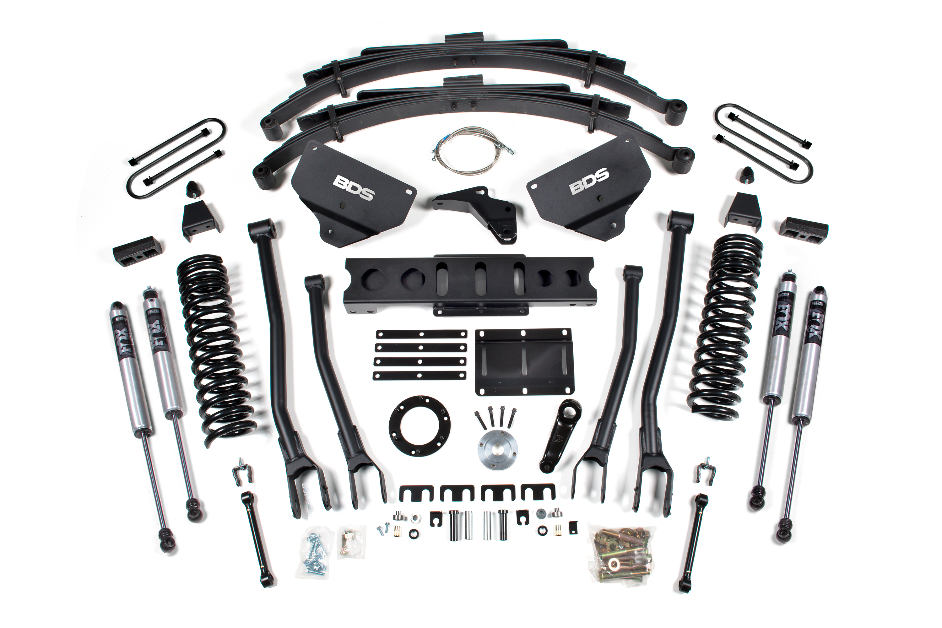 8 Inch Lift Kit w/ 4-Link | Ram 3500 (13-18) 4WD | Diesel – BDS Suspension