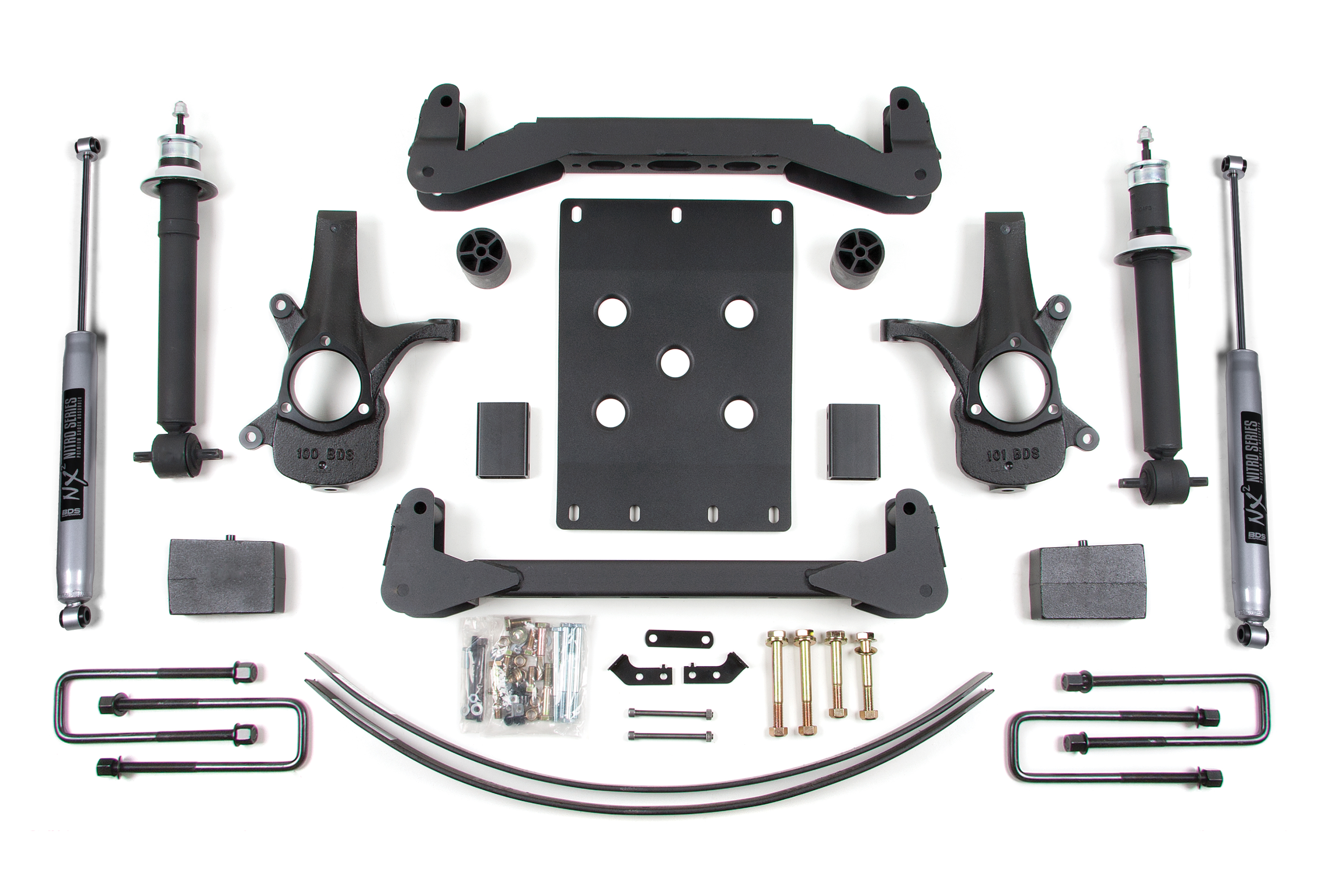 6 Inch Lift Kit | Chevy Silverado or GMC Sierra 1500 (07-13) 2WD – BDS ...