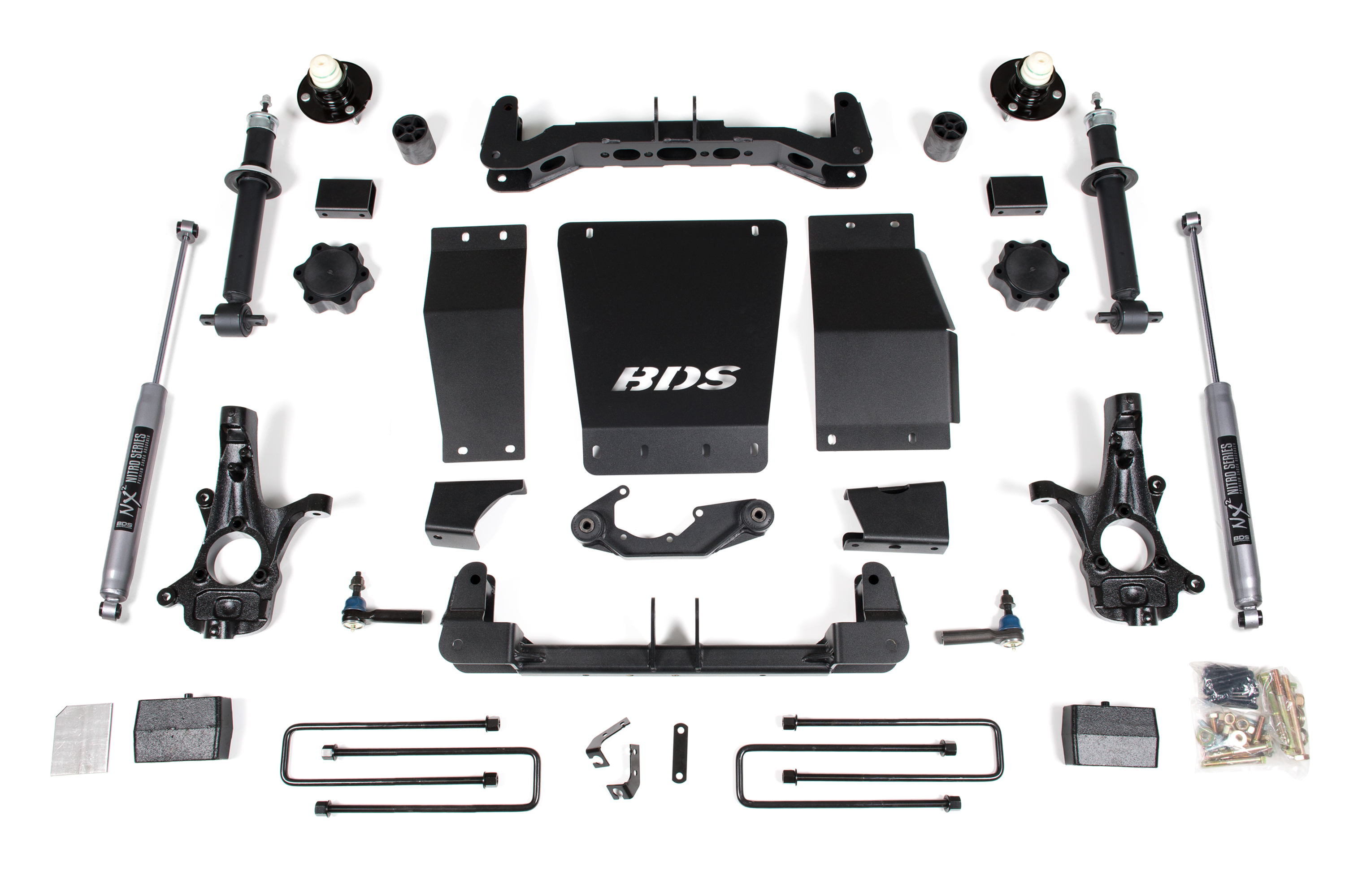 14-18 GM 1500 4wd 4"w/Block Cast Steel | #BDS BDS712FS | Suspension ...