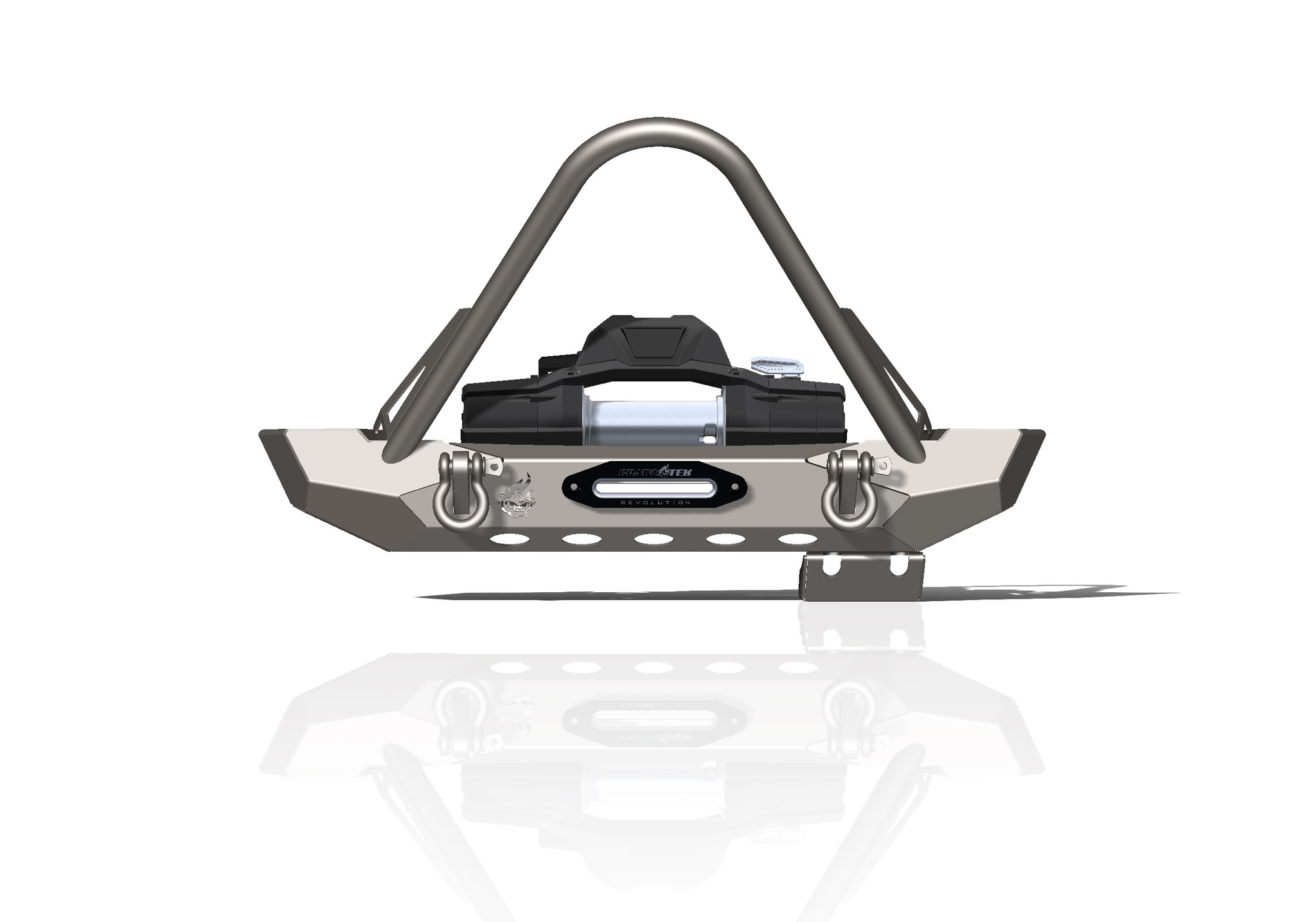 Pyro Mid-Width Front Bumper w/ Stinger | Jeep Wrangler CJ/YJ/TJ – JKS ...