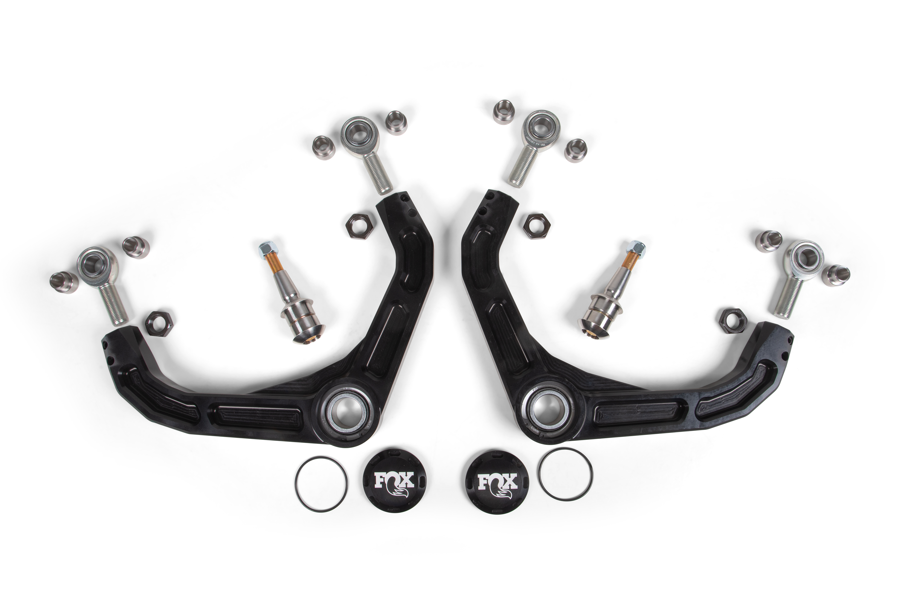 Fox Factory Billet Upper Control Arms | Ram 1500 (09–25) | Black – Zone ...