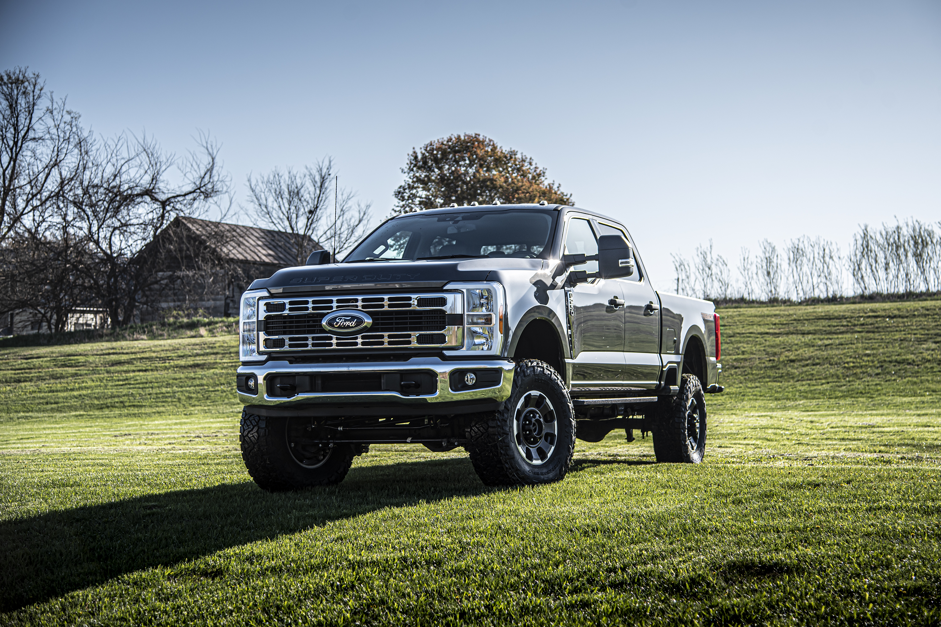 5 Inch Lift Kit w/ 4-Link | Ford F250/F350 Super Duty (23-26) 4WD | Di ...