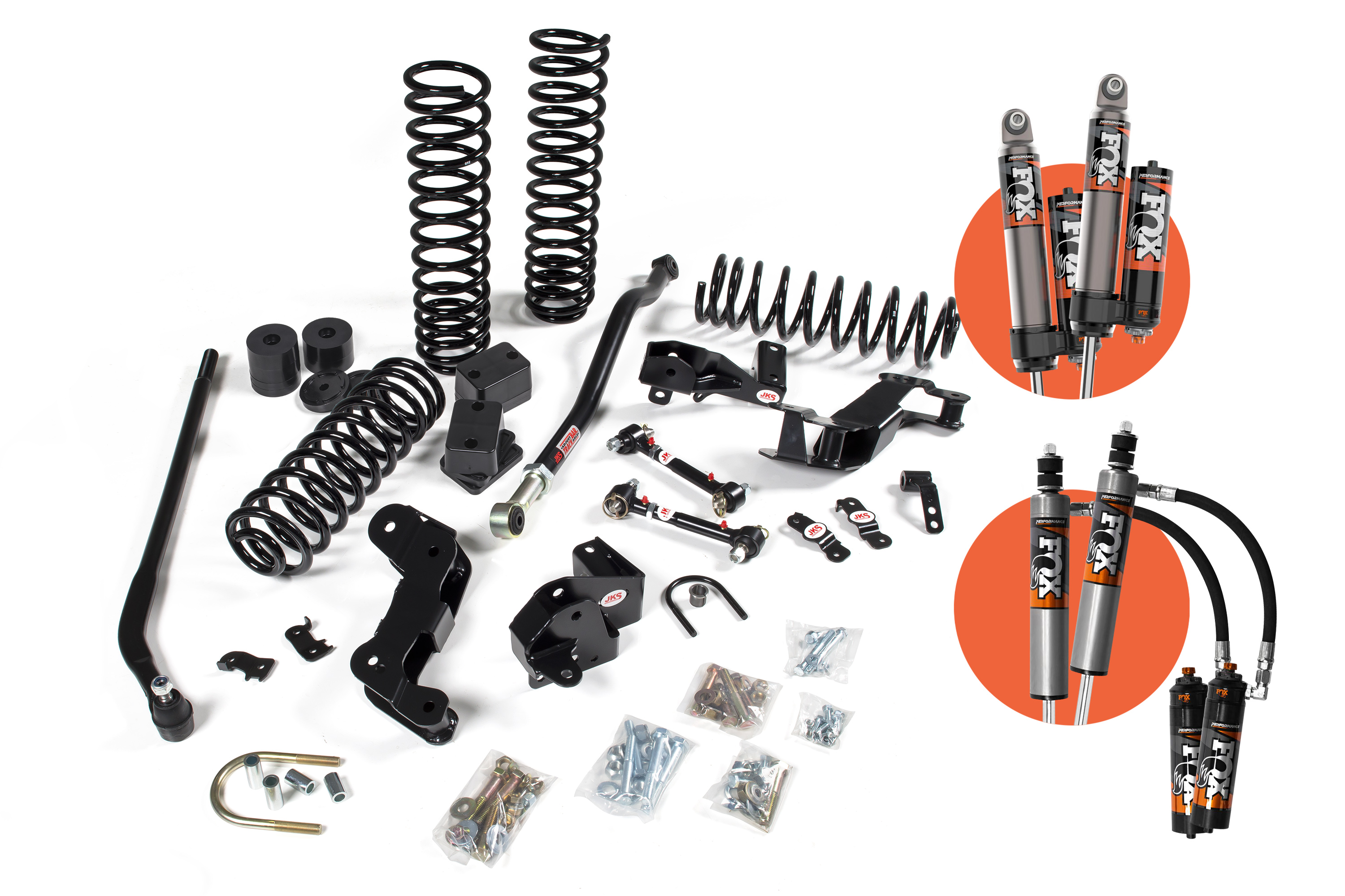 2007-2018 Jeep Wrangler JK 3.5" Lift Kit – JKS Manufacturing