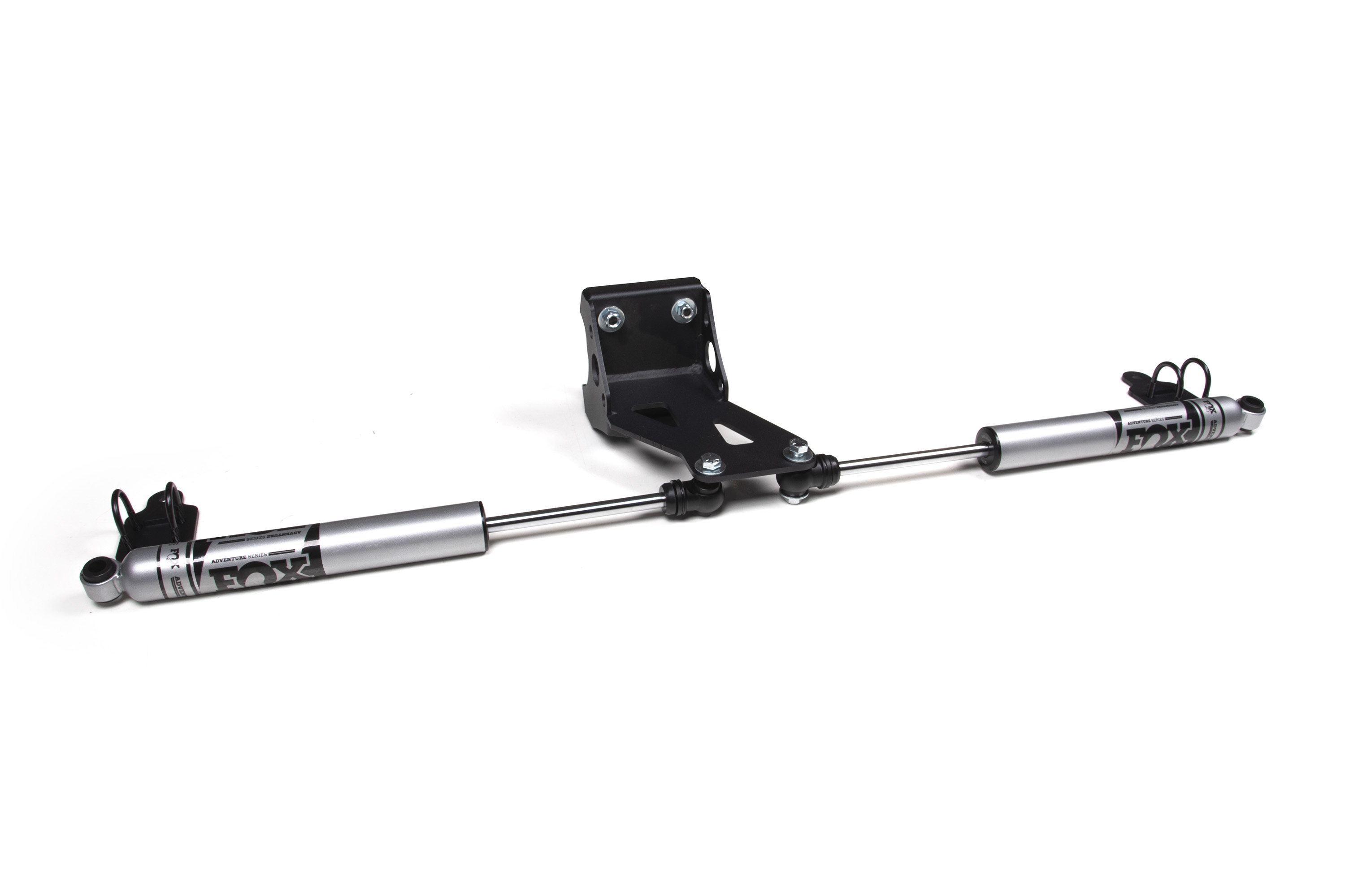 Dual Steering Stabilizer Kit w/ Fox Adventure Series Shocks | Ford F250 ...