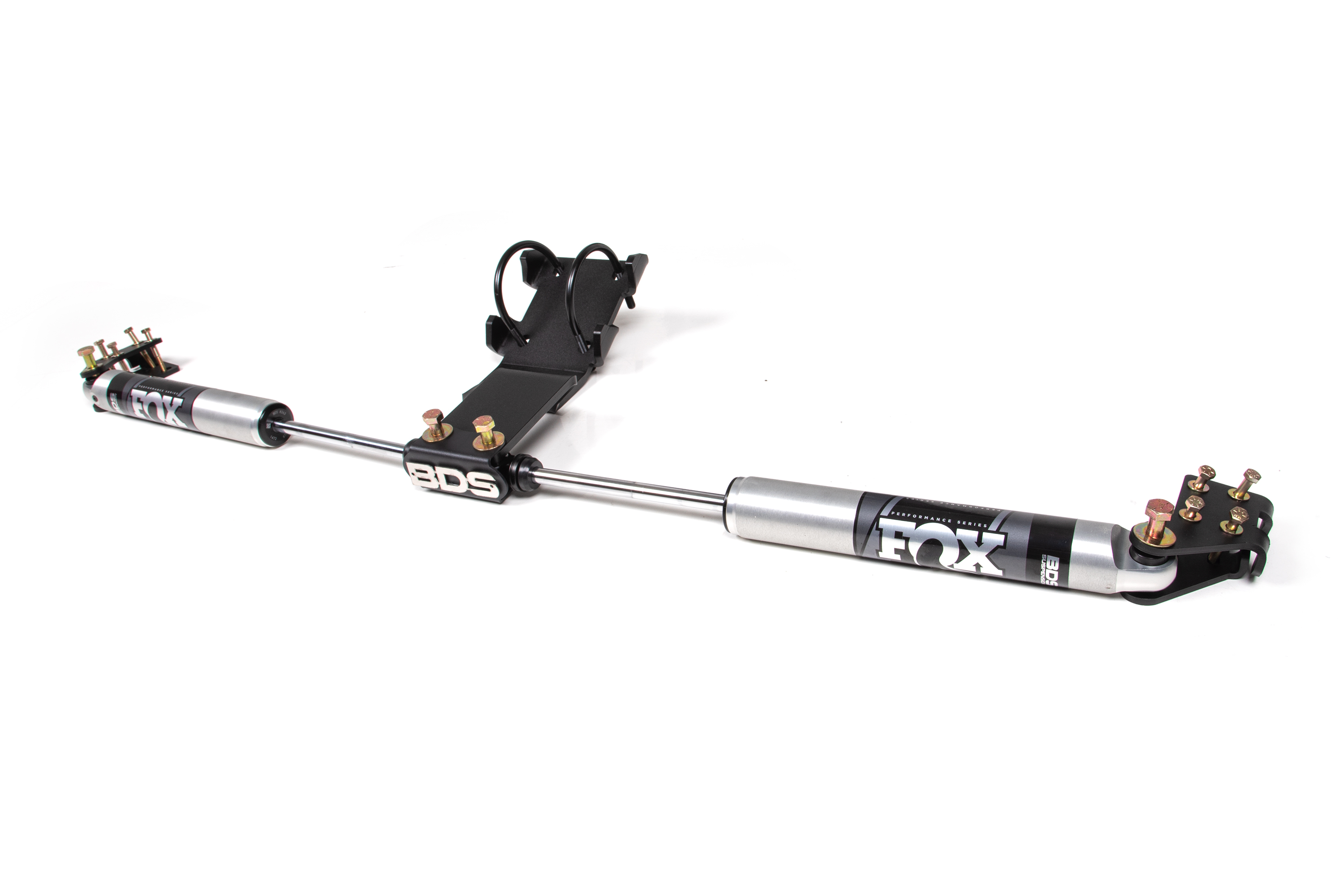 BDS Dual Steering Stabilizer w/ FOX 2.0 | Ford F450/F550 17–25 & Ford ...
