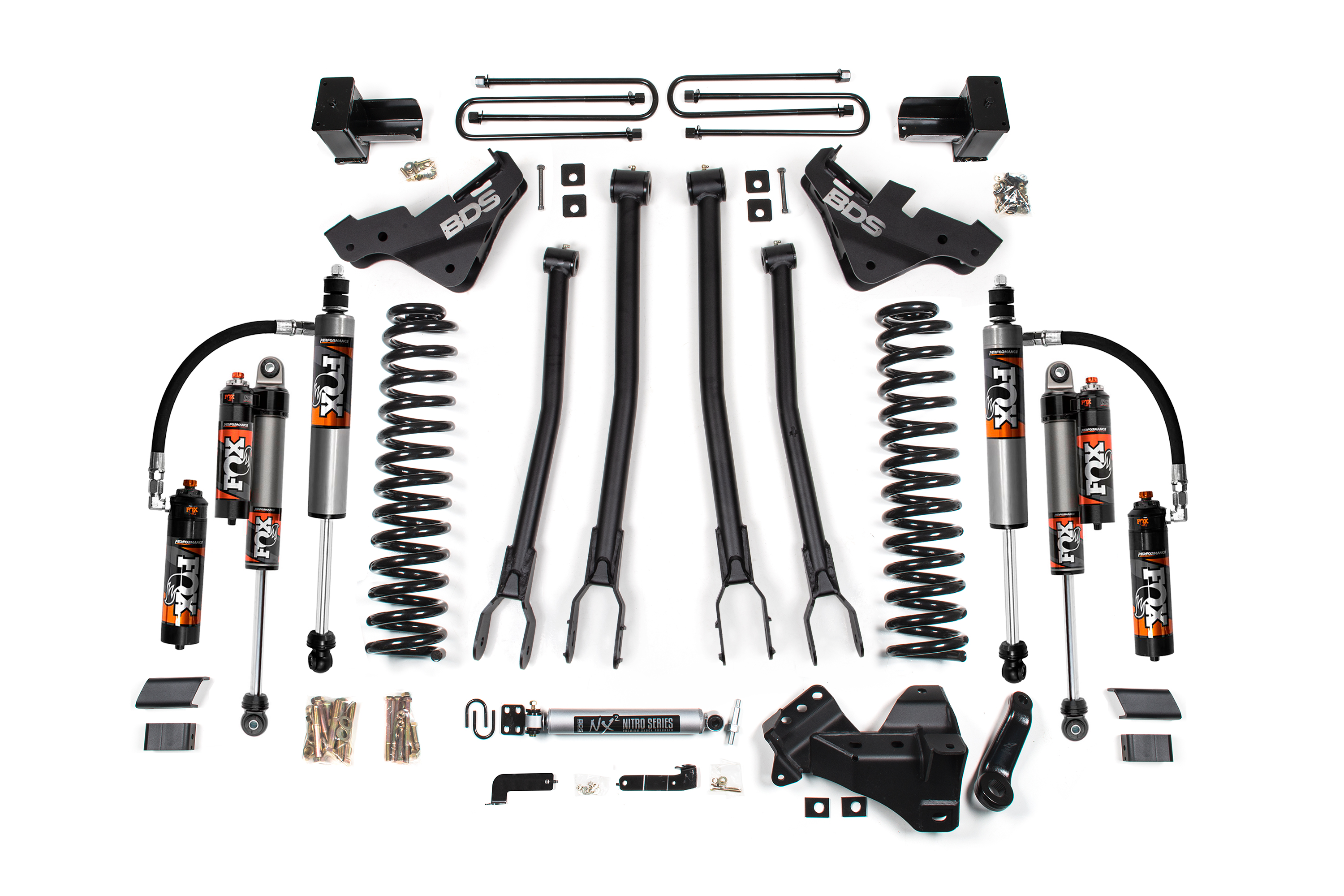 5" 4-Link Lift Kit | 23-26 F350 DRW Diesel Super Duty – BDS Suspension