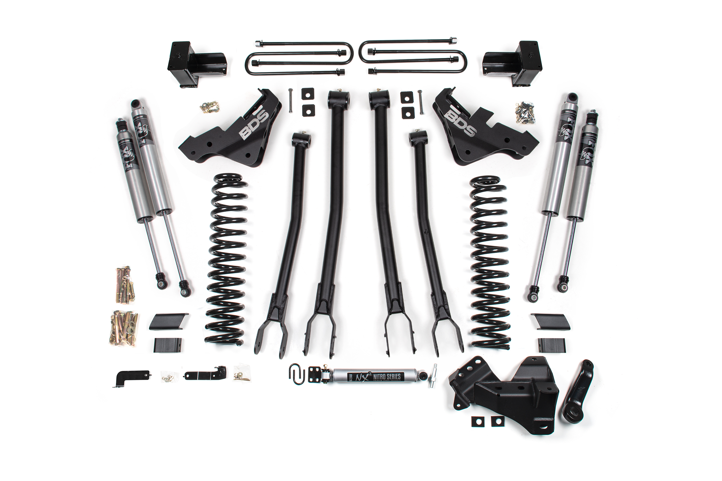 5" 4-Link Lift Kit | 23-26 F350 DRW Diesel Super Duty – BDS Suspension
