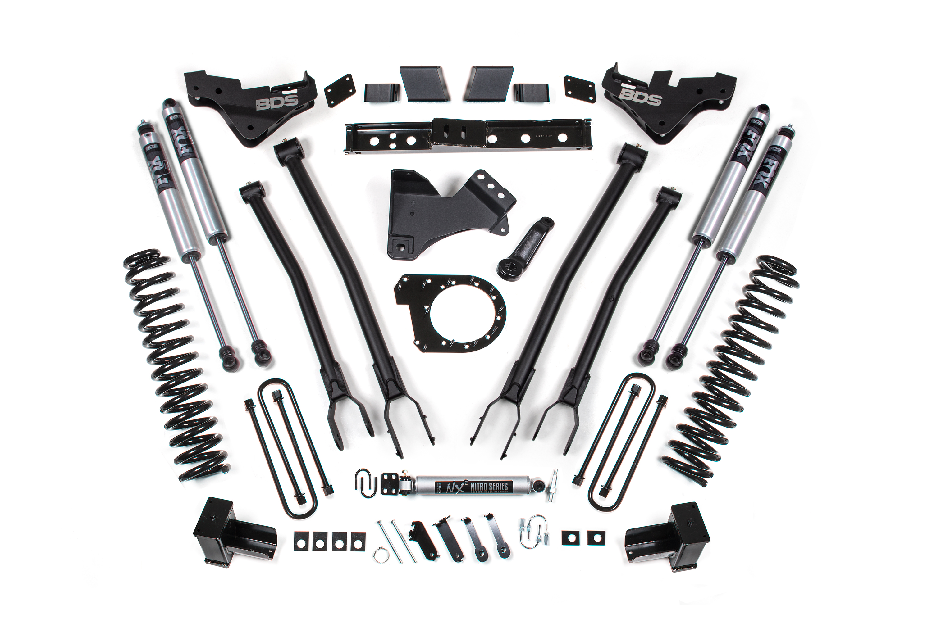 7 Inch Lift Kit w/ 4-Link | Ford F250/F350 Super Duty (23-26) 4WD | Di ...