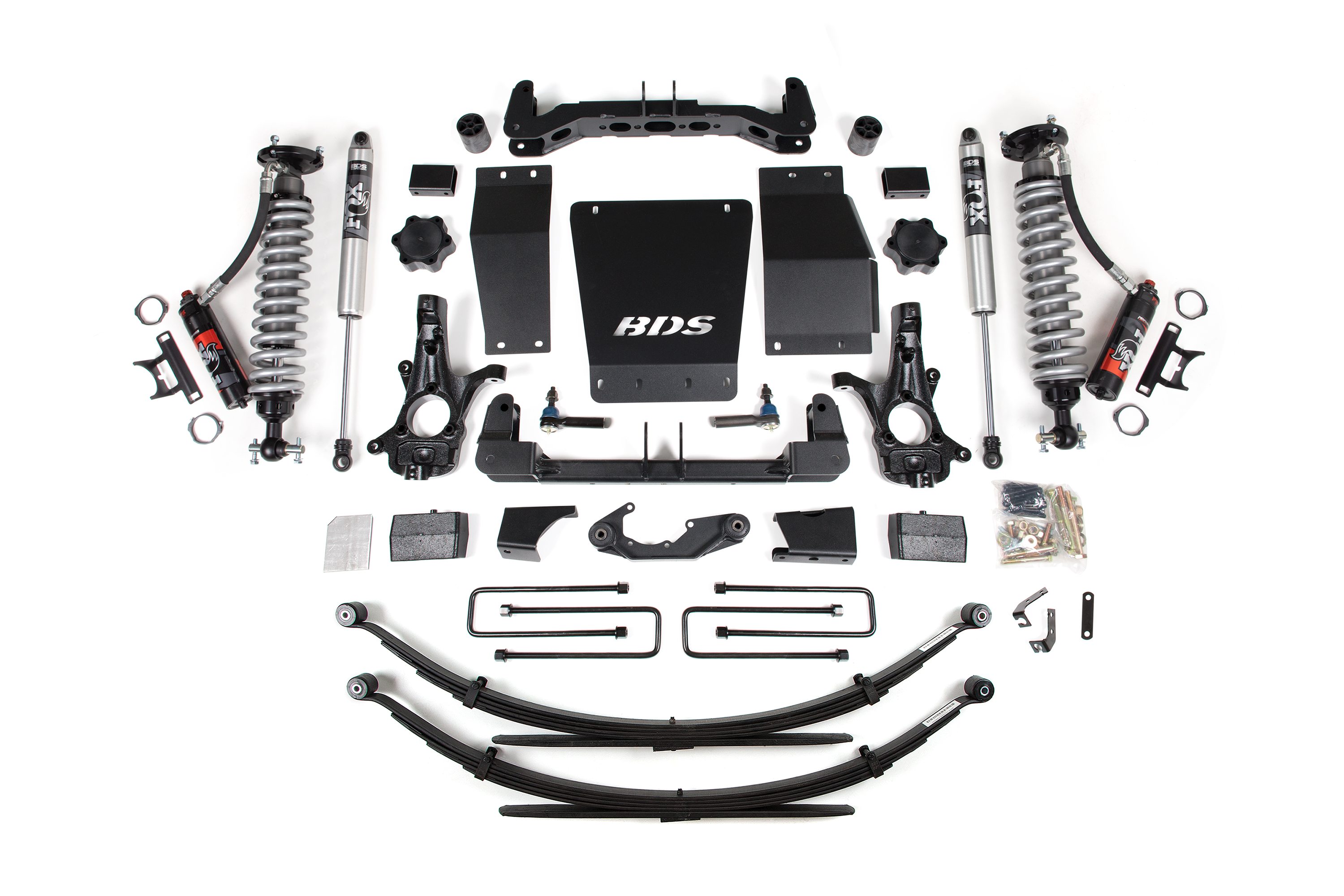 4 Inch Lift Kit | FOX 2.5 Performance Elite Coil-Over | Chevy Silverad ...