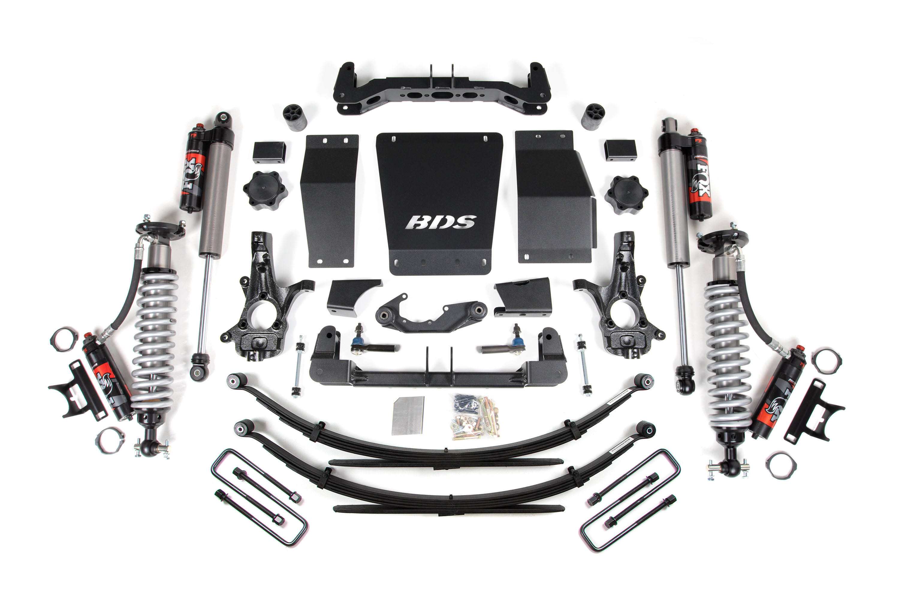 6" FOX Performance Elite Coilover Lift Kit for 2014–2018 4WD Silverado ...