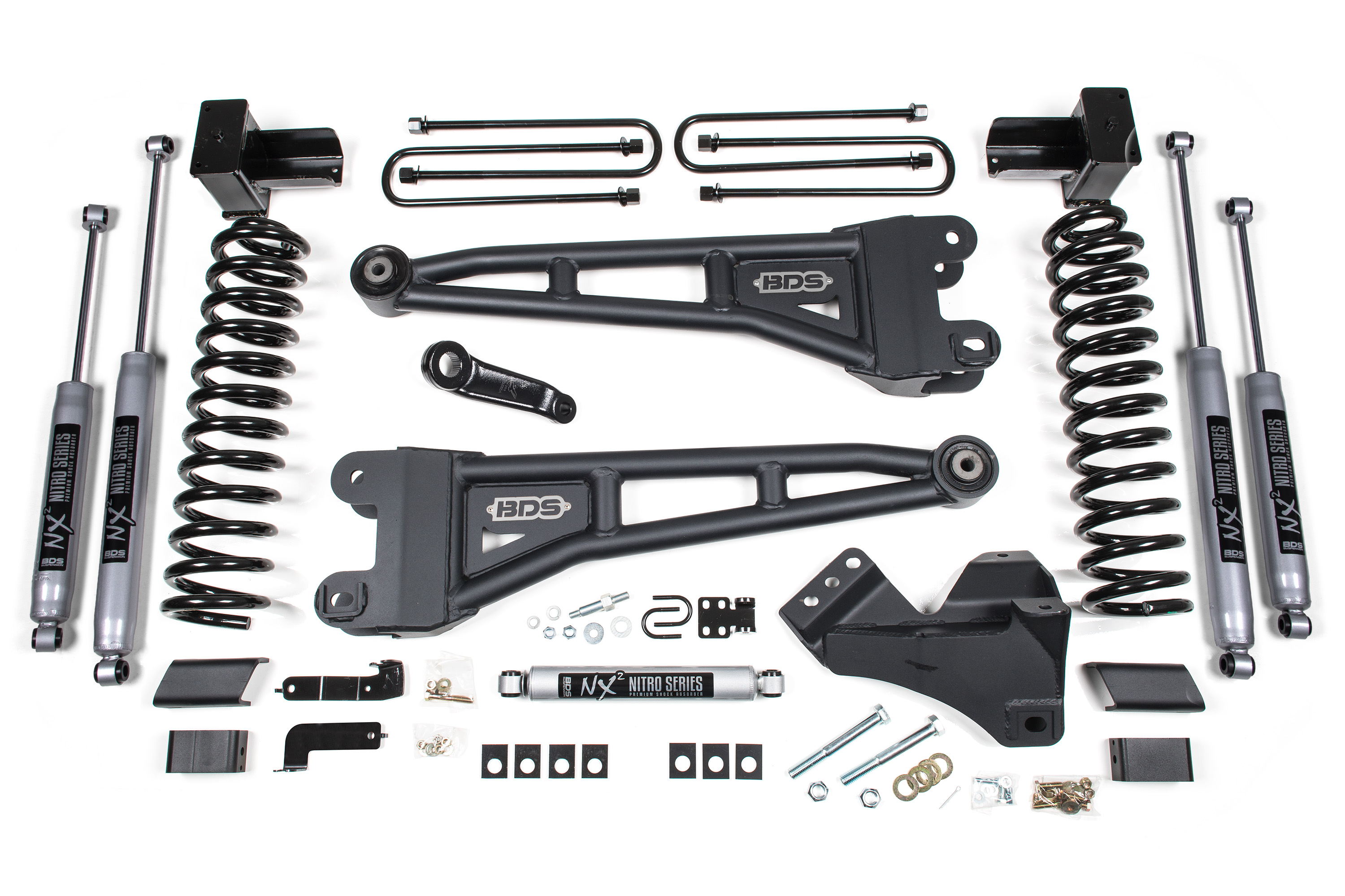 4 Inch Lift Kit w/ Radius Arm | Ford F250/F350 Super Duty (17-19) 4WD ...