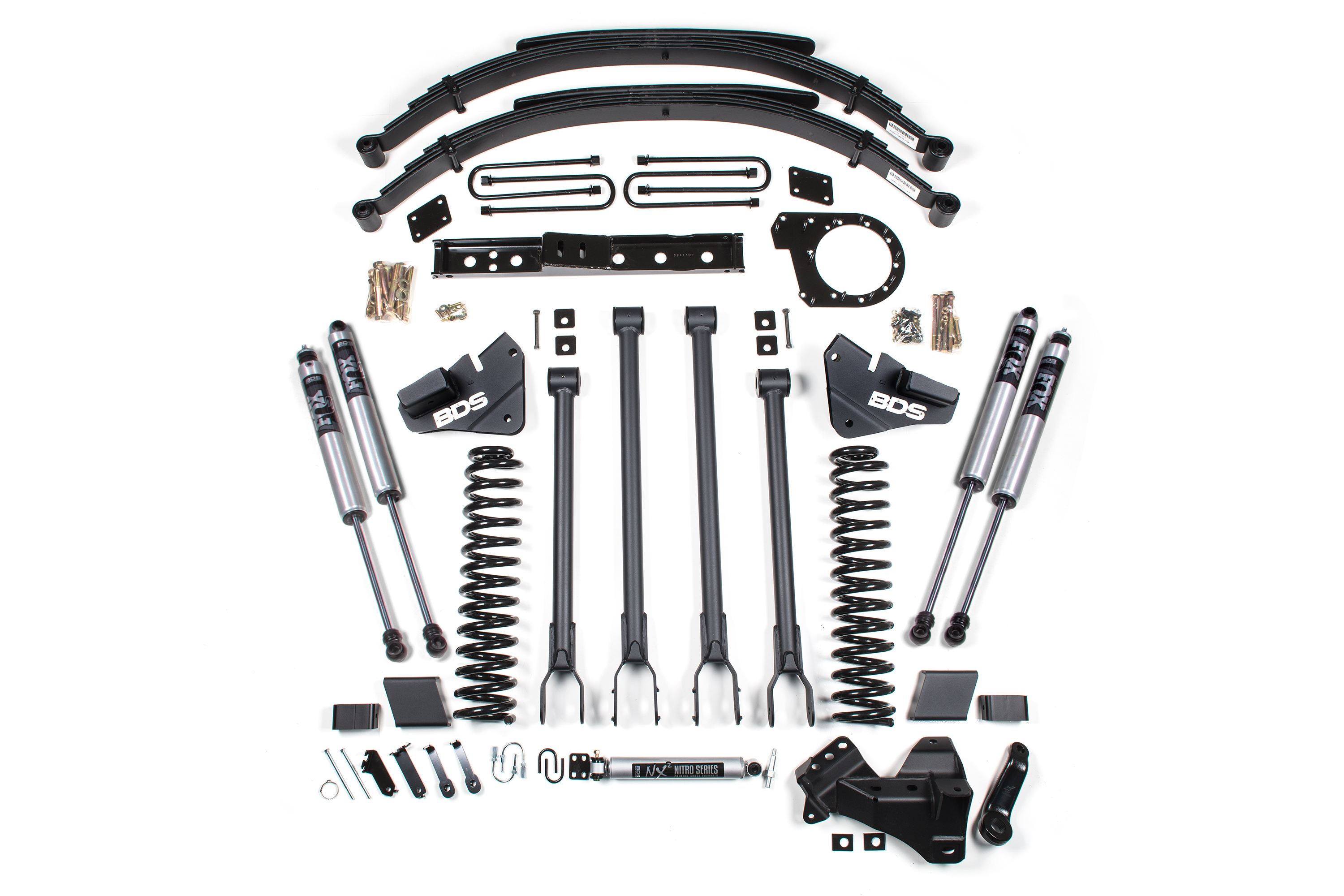 6 Inch Lift Kit | 4-Link Conversion | Ford F250/F350 Super Duty (17-19 ...