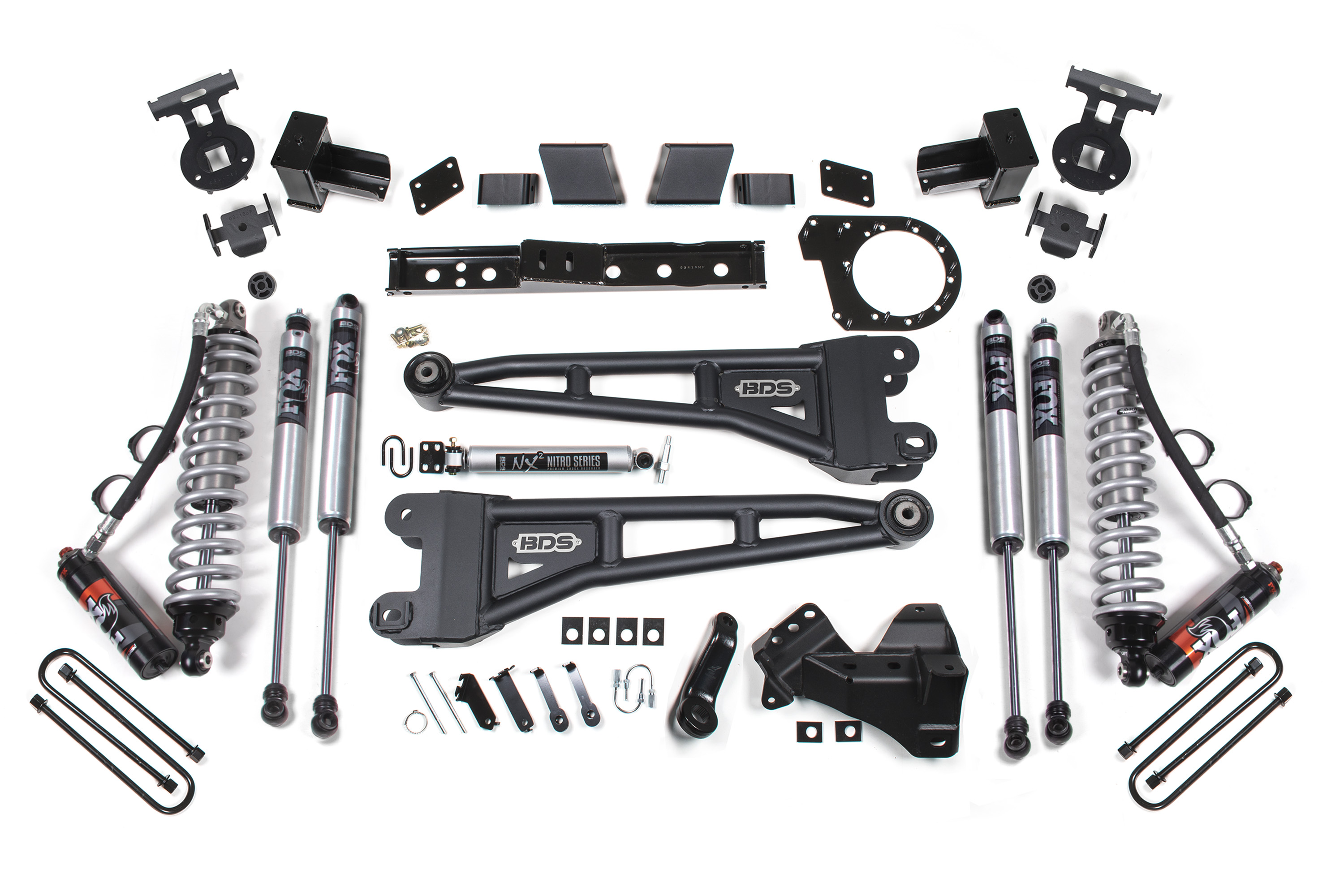6 Inch Lift Kit w/ Radius Arm | FOX 2.5 Performance Elite Coil-Over Co ...