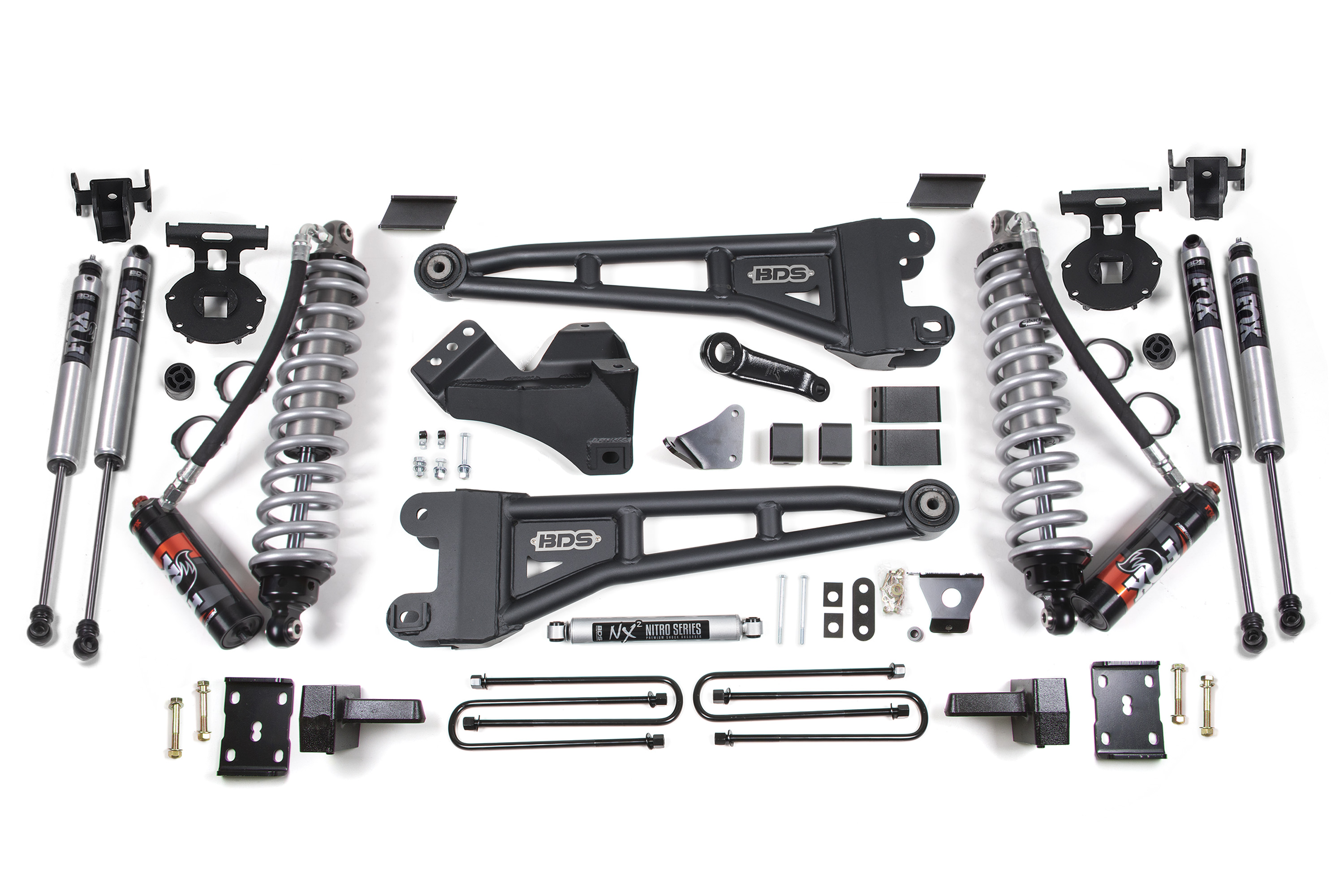 6 Inch Lift Kit w/ Radius Arm | FOX 2.5 Performance Elite Coil-Over Co ...