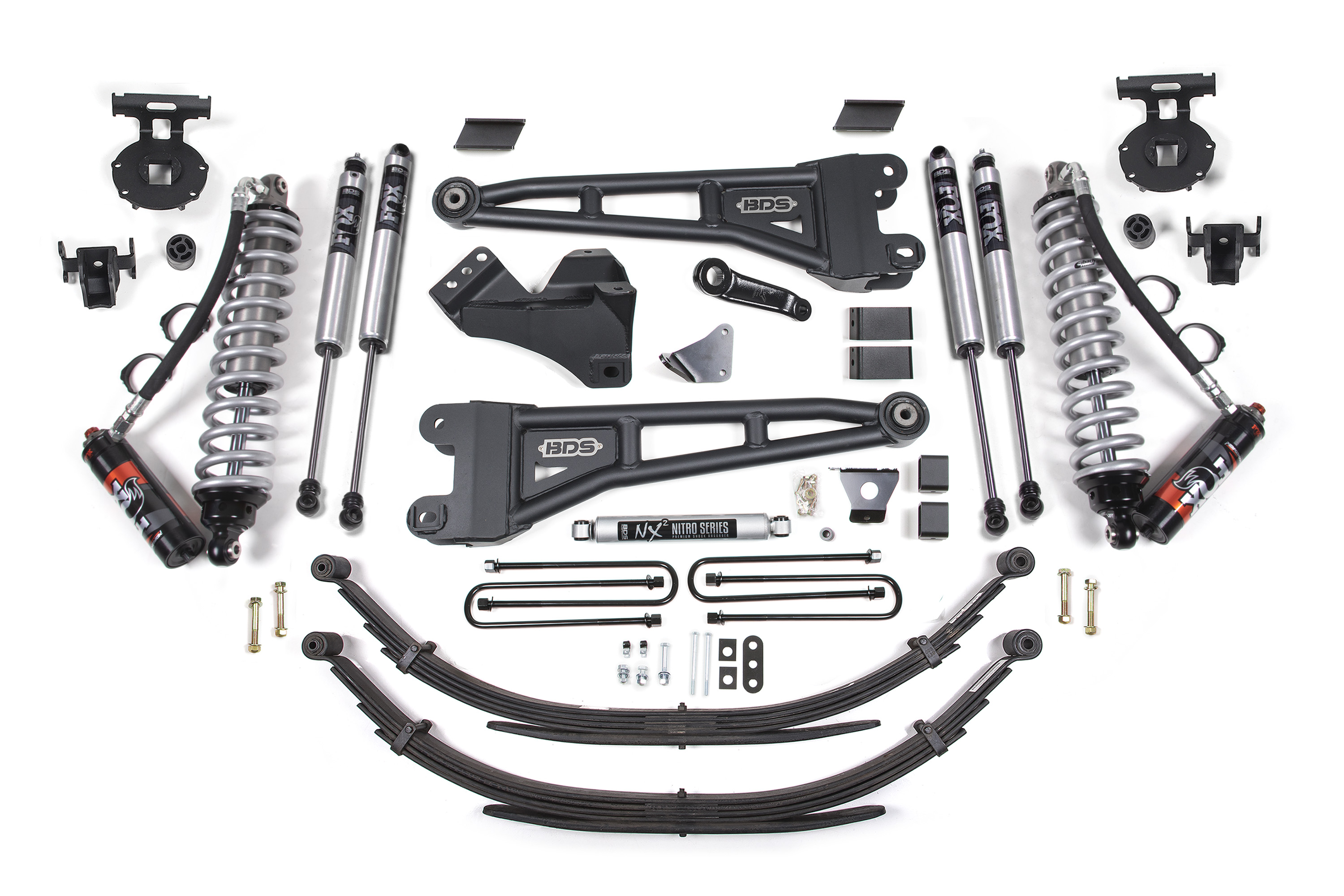 6 Inch Lift Kit w/ Radius Arm | FOX 2.5 Performance Elite Coil-Over Co ...