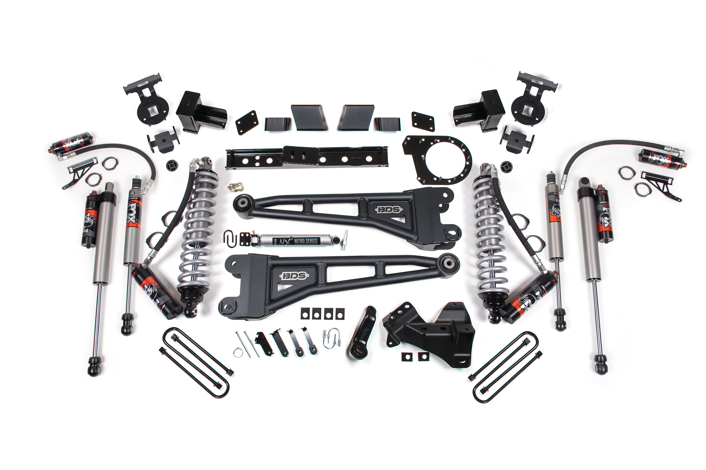 6 Inch Lift Kit w/ Radius Arm | FOX 2.5 Performance Elite Coil-Over Co ...
