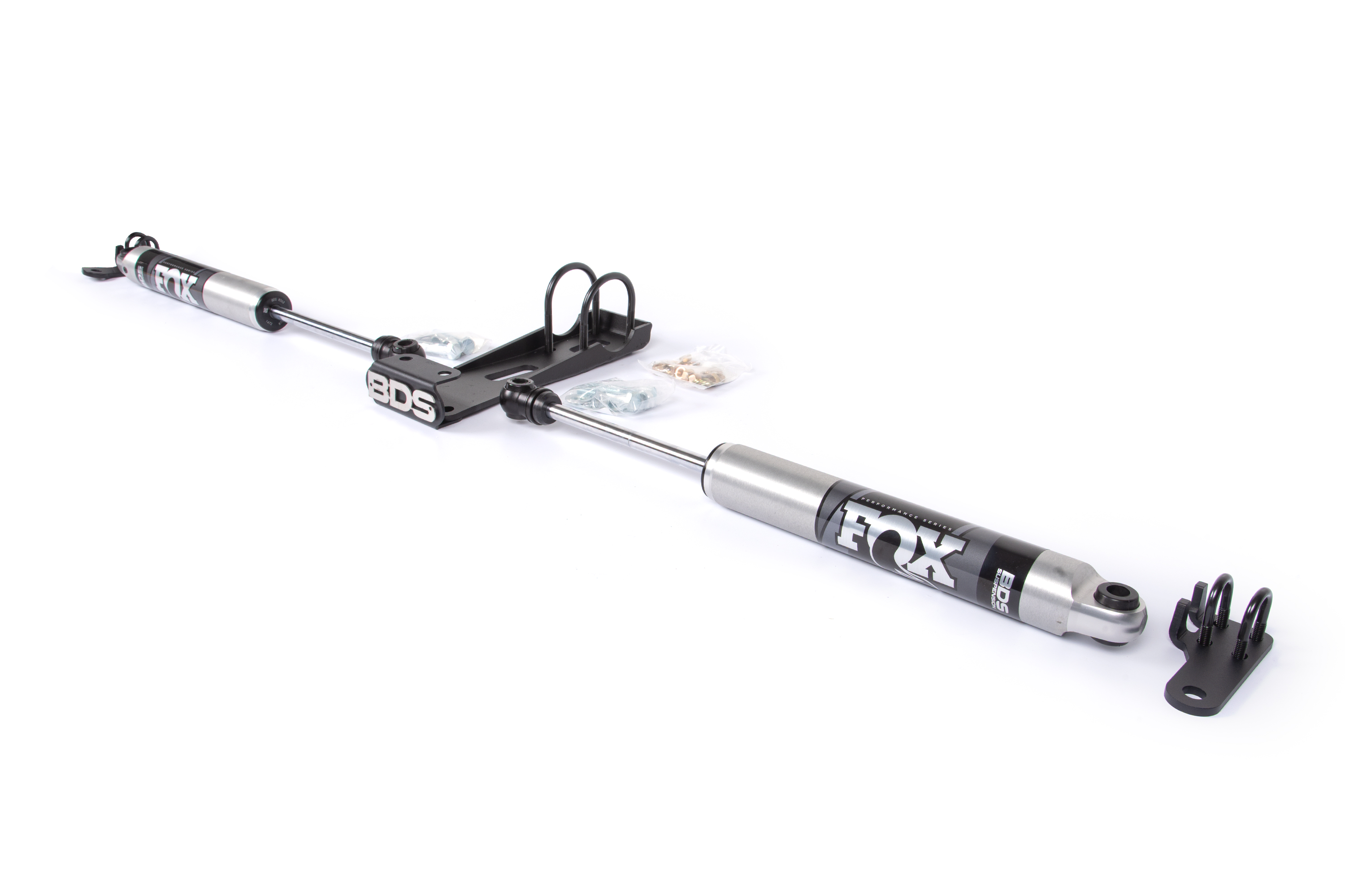 Dual Steering Stabilizer Kit w/ FOX 2.0 Performance Shocks | Jeep Wran ...