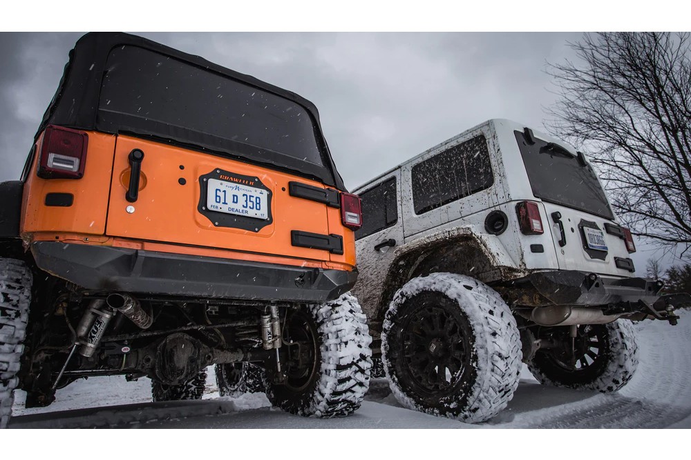 Tailgate Plate | License Plate Relocation | Jeep Wrangler JK – JKS ...