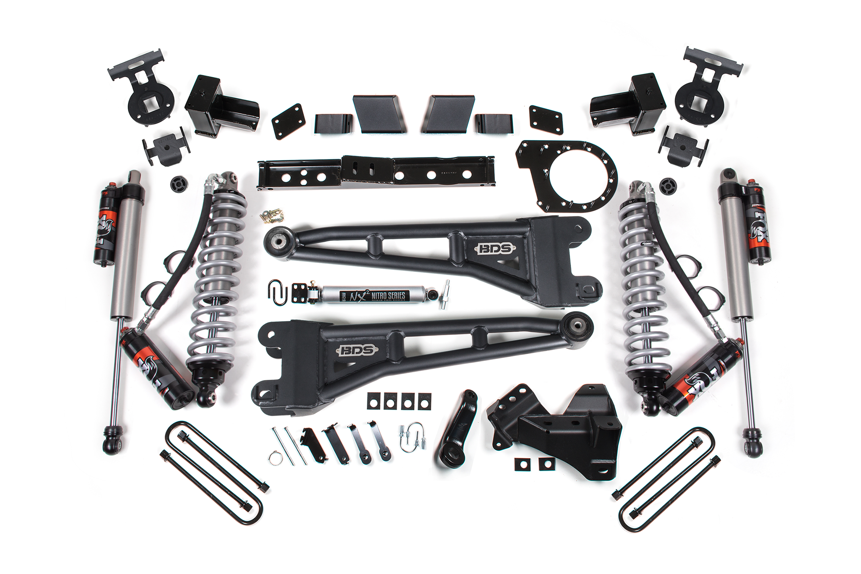 7-Inch Radius Arm Lift Kit w/ FOX 2.5 Coilover | Ford F250/F350 Super ...