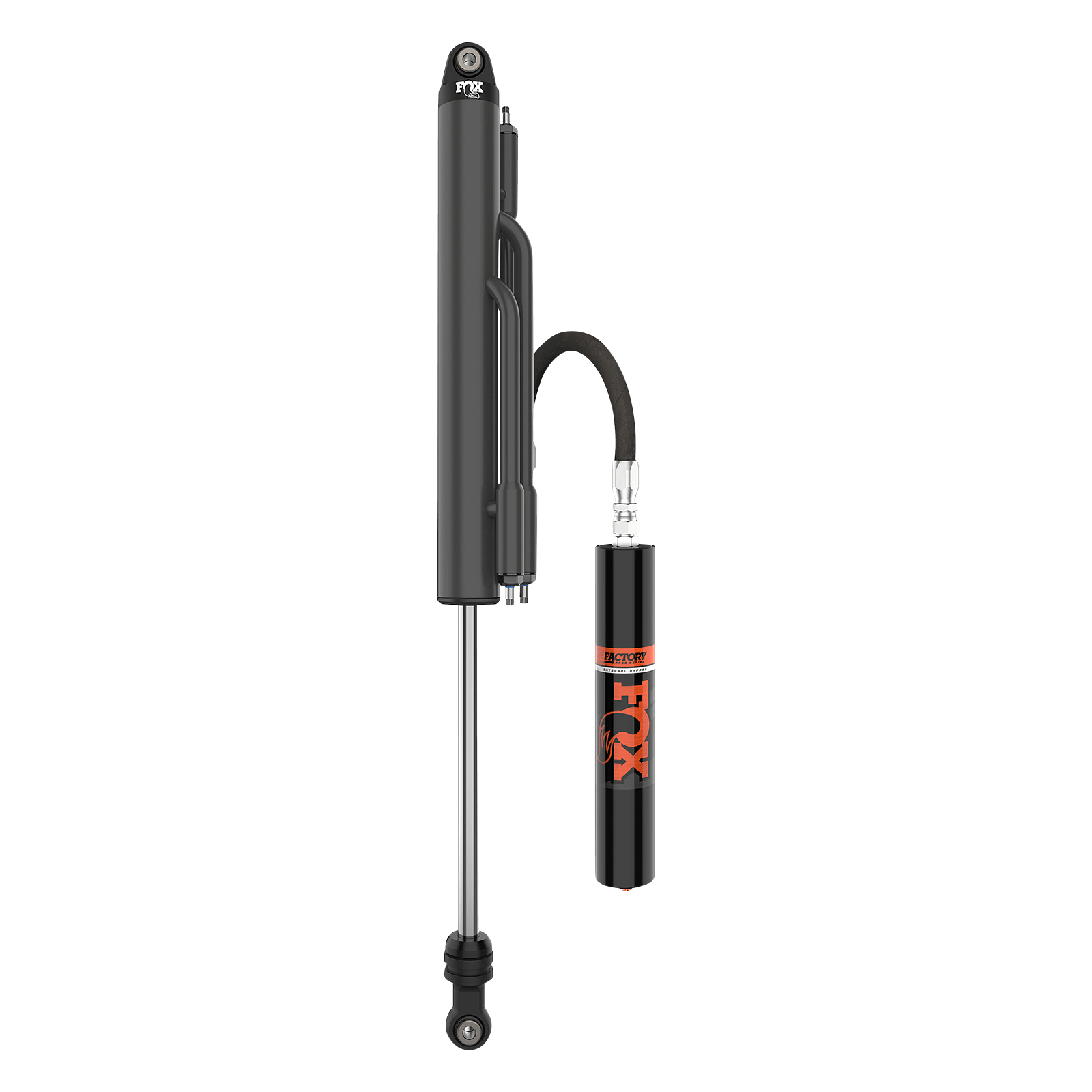 FACTORY RACE 2.5 X 12 EXTERNAL BYPASS (3 TUBE) REMOTE SHOCK (RIGHT ...