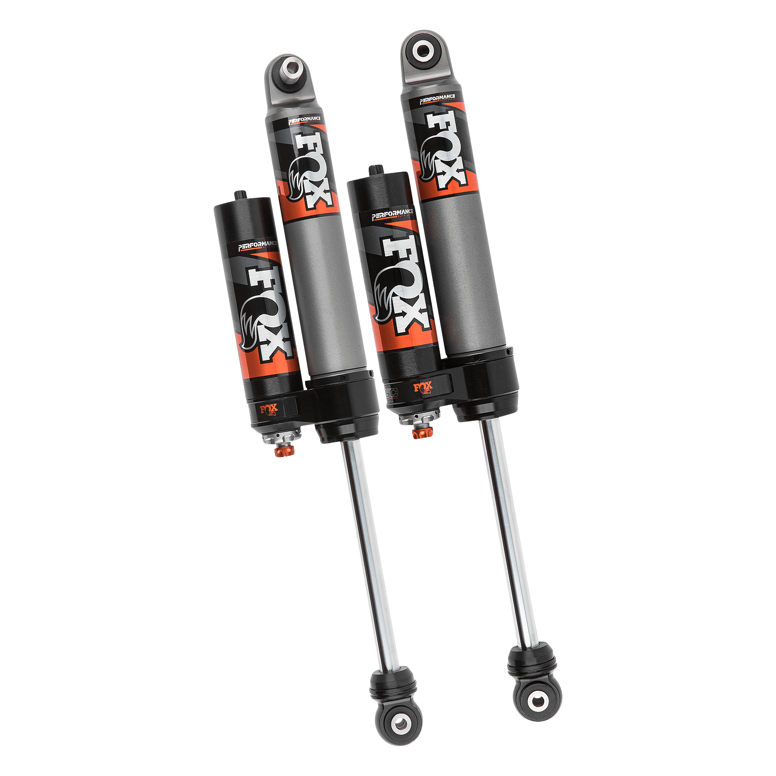 FOX 2.5 Reservoir Rear Shocks Adjustable | Performance Elite | 2-3 Inch ...