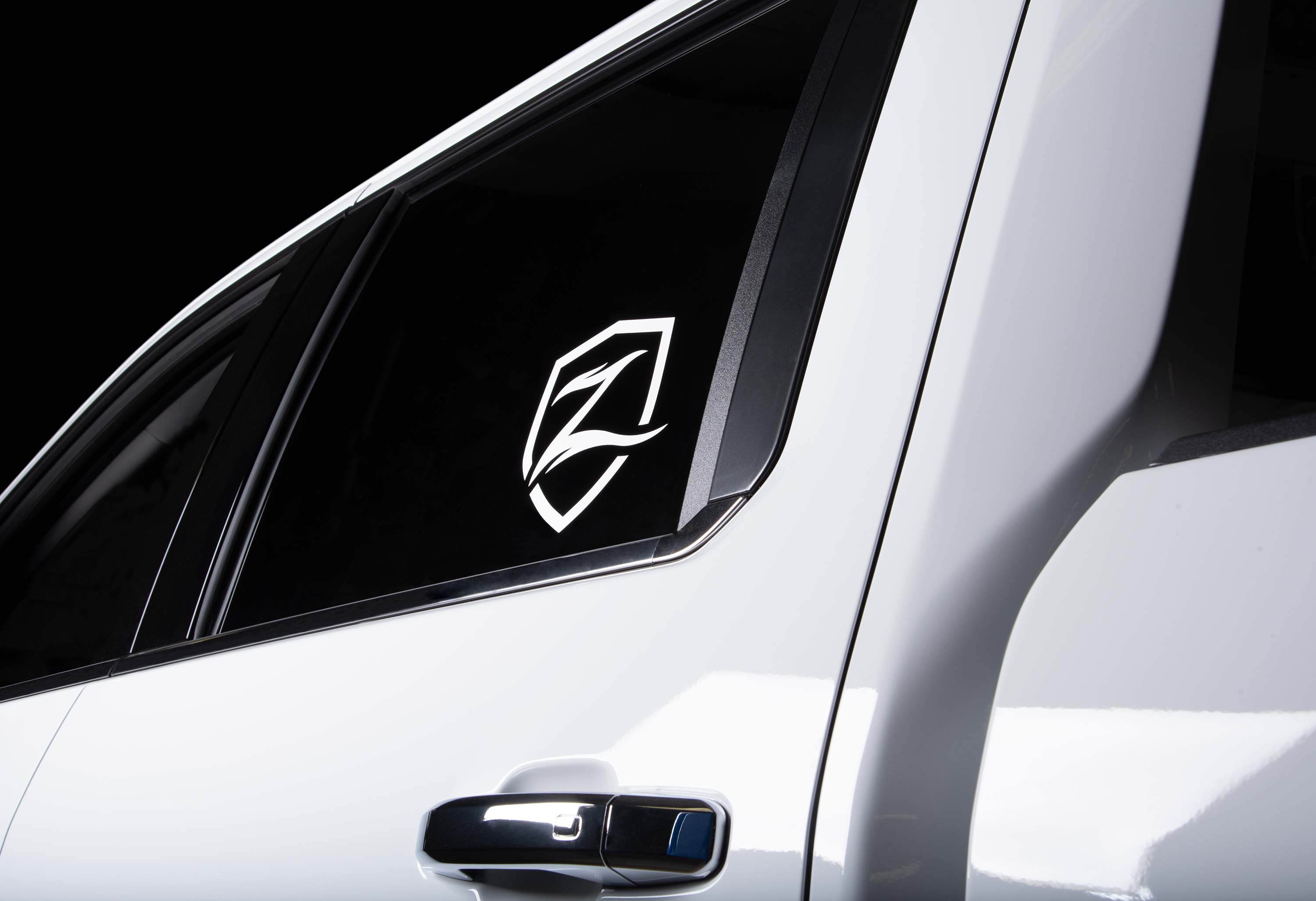 Zone Vinyl Logo Decal - White – Zone Offroad