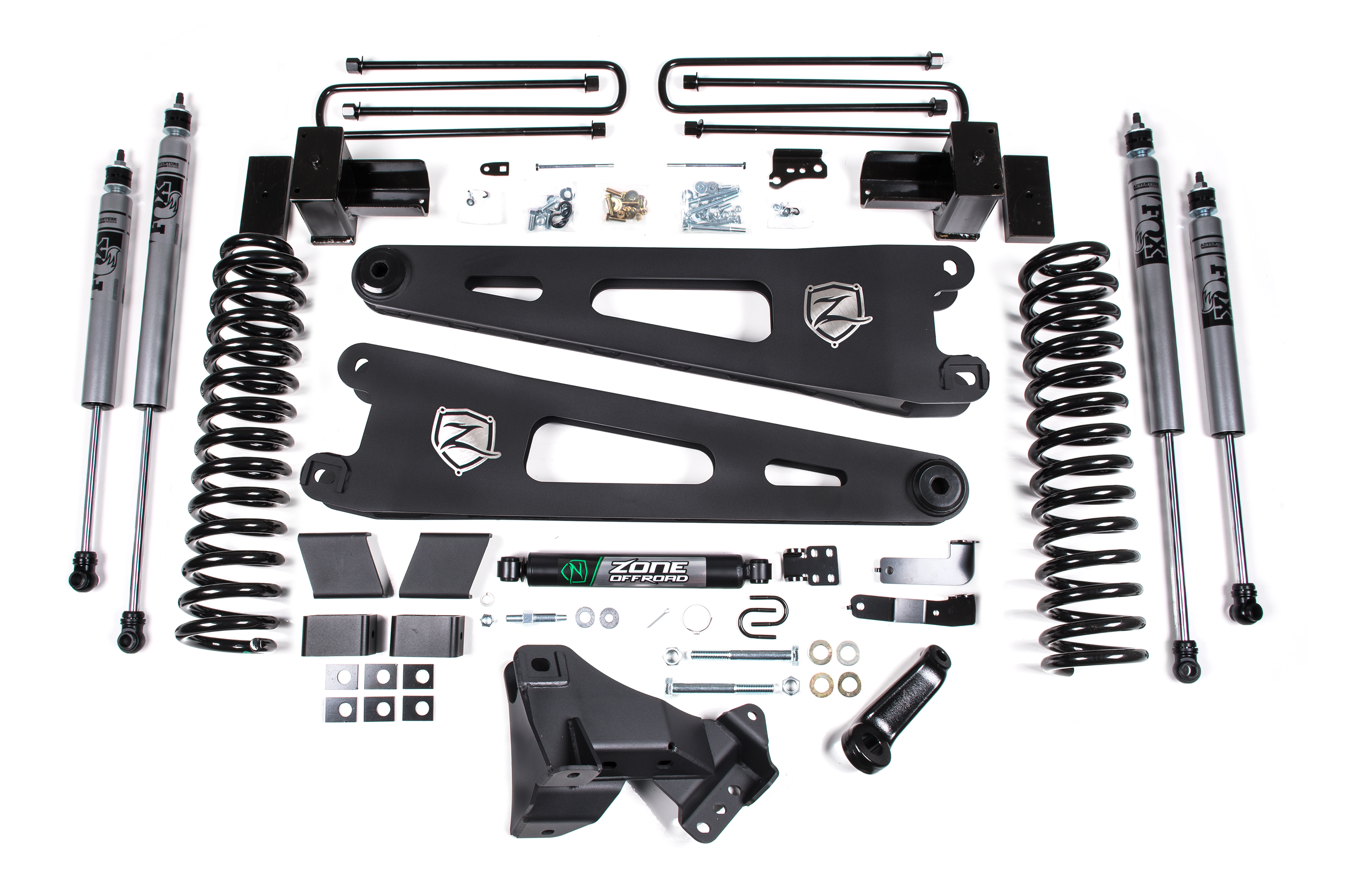 4 Inch Lift Kit w/ Radius Arm | Ford F250/F350 Super Duty (17-19) 4WD ...