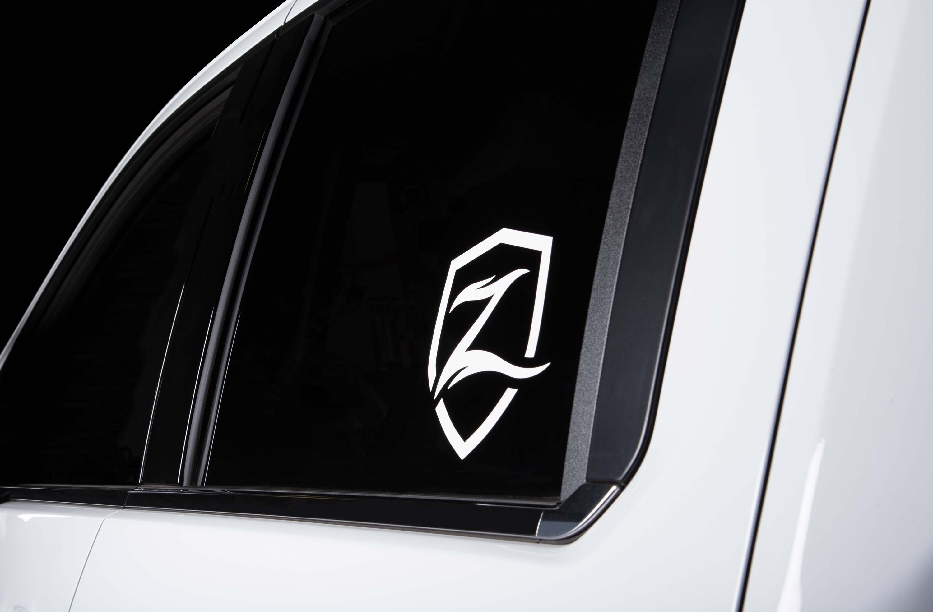 Zone Vinyl Logo Decal - White – Zone Offroad